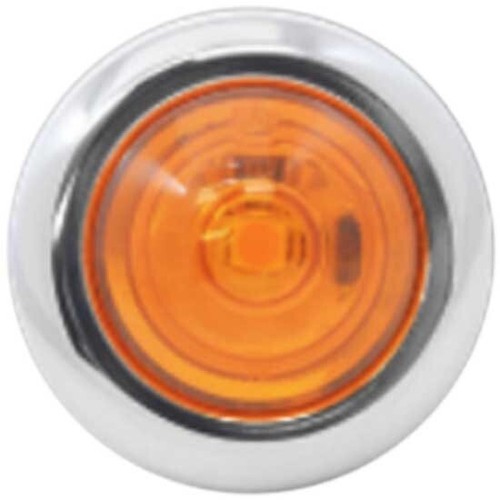 Single Diode Amber LED 3/4 Inch Mini Bulkhead Light With Amber Lens ...