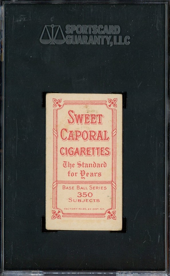 T206 Dode Paskert Cincinnati Sweet Caporal 350 Subjects SGC 60 EX 5 | eBay