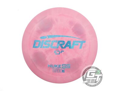 NEW Discraft ESP Nuke SS 173-174g Pink Teal Shatter Distance Driver ...