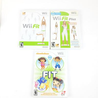 Nickelodeon Wii Fit Plus Nickelodeon Game Lot of 3 2010) 710425348396| eBay