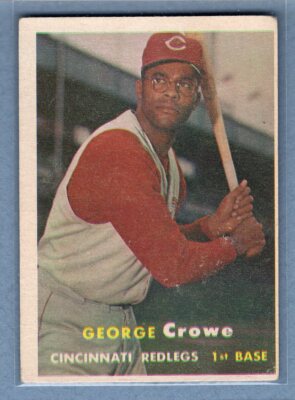 1957 Topps #73 George Crowe (b) VG-EX GO260 | eBay