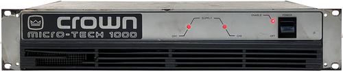 CROWN Micro-Tech 1000 500-watt stereo/800-watt bridged Power Amp | eBay