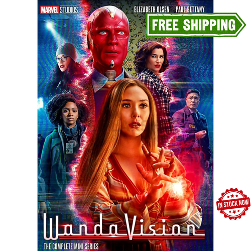 WandaVision Complete Mini Series DVD High Quality All Region Free ...
