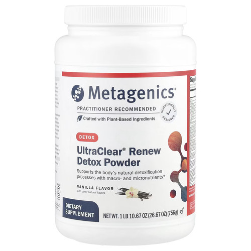 2 X Metagenics, UltraClear Renew Detox Powder, Vanilla, 26.67 oz (756 g ...