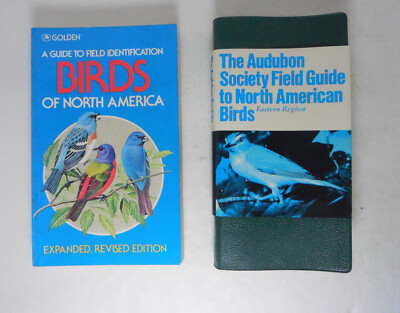 Lot of 2 Bird Identification Audubon Society Field Guide of North ...