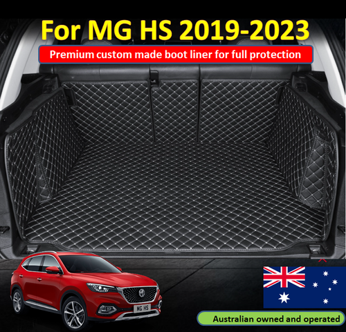 For MG HS 2019-2023 Premium Custom Made Trunk Boot Mats Liner Cargo Mat ...