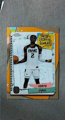 2023-24 Topps Chrome OTE After School Rules #ASR-19 Somto Cyril RWE | eBay
