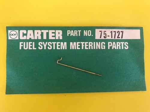 CARTER BBD METERING ROD #75-1727 | eBay