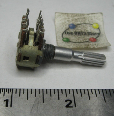 Potentiometer Dual Gang 100000 Ohm 100K 100KAX2 Alps - Used Pull Qty 1 ...