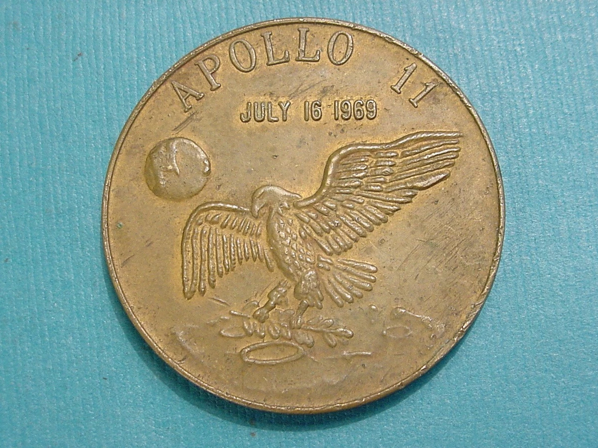 Apollo 11 Bronze Coin