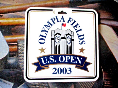 vtg - PGA TOUR Golf Bag Tag - 2003 U.S. OPEN - Olympia Fields CC - USGA ...