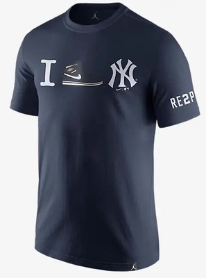 Derek Jeter Night Jordan Brand RE2PECT I Heart NYC Sneaker T-Shirt MLB ...