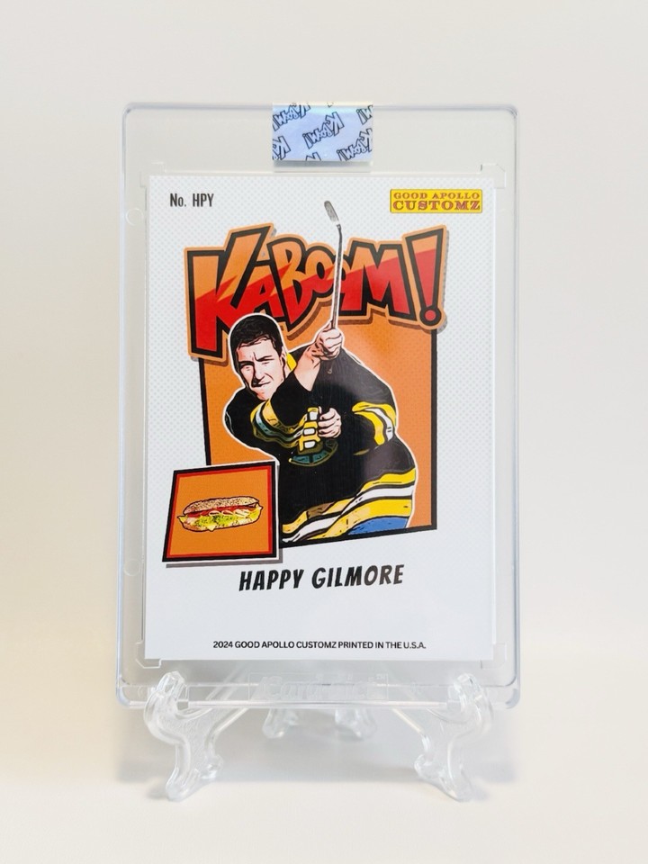 Happy Gilmore Kaboom Style Novelty Trading Card Adam Sandler ...