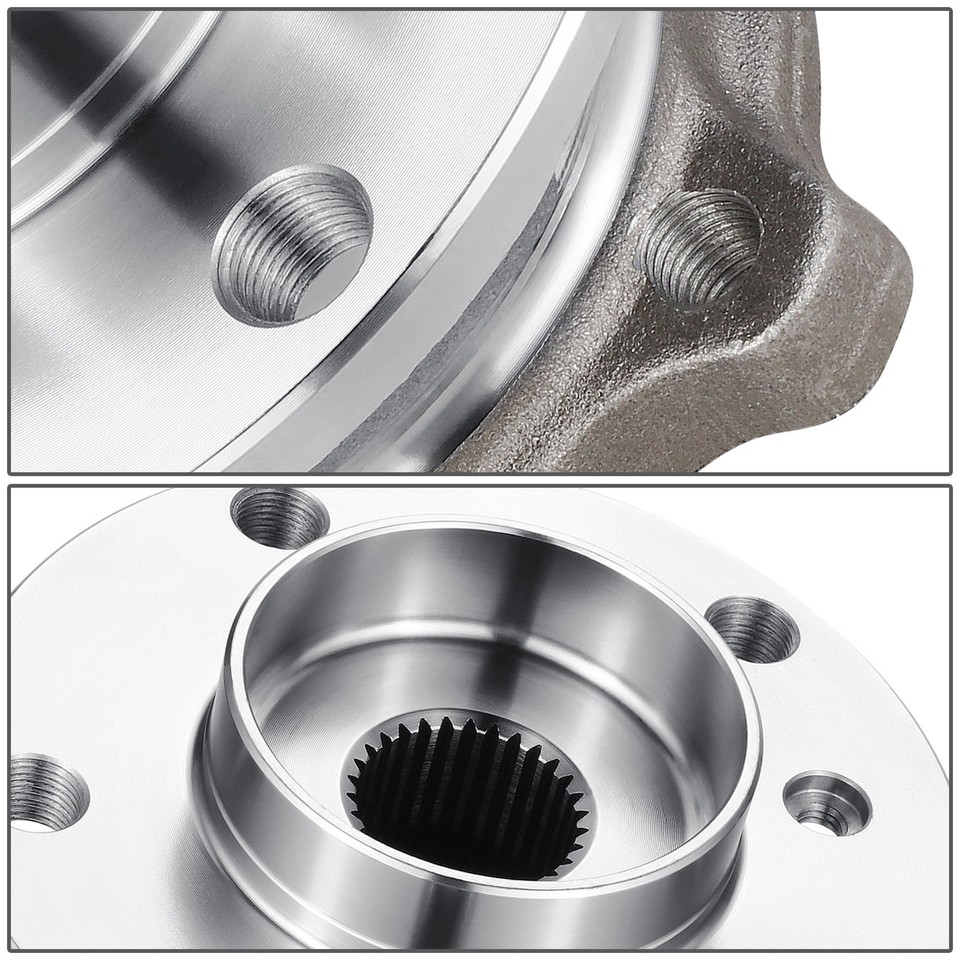 FOR 07-18 BMW X5 X6 AWD FRONT LEFT OR RIGHT SIDE WHEEL BEARING & HUB ...
