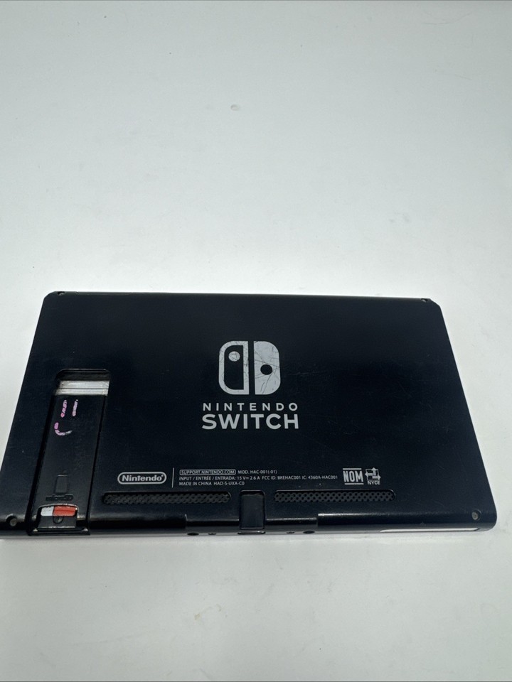Broken Nintendo Switch v2 Video Game Console Only HAC-001(-01) No Stand ...