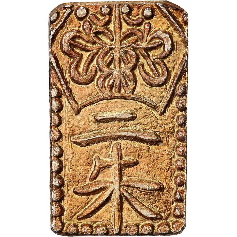 [#1508174] Japan, Kōmei, 2 Shu, Man'en, 1860-1869, Edo, Electrum, AU | eBay