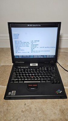 Vintage IBM Thinkpad A20m Laptop Read Description | eBay