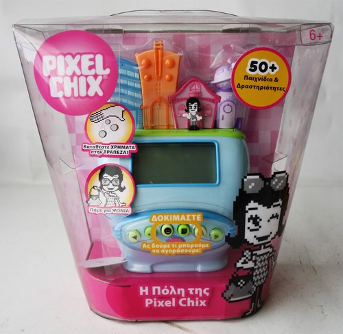 RARE 2008 PIXEL CHIX TOWN CITY VIRTUAL FRIEND 50+ GAMES MATTEL P1681 ...