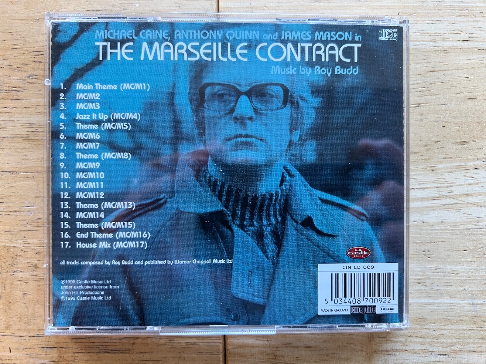 The Marseille Contract - 1999 Castle Music CD - Roy Budd - Michael Caine | eBay