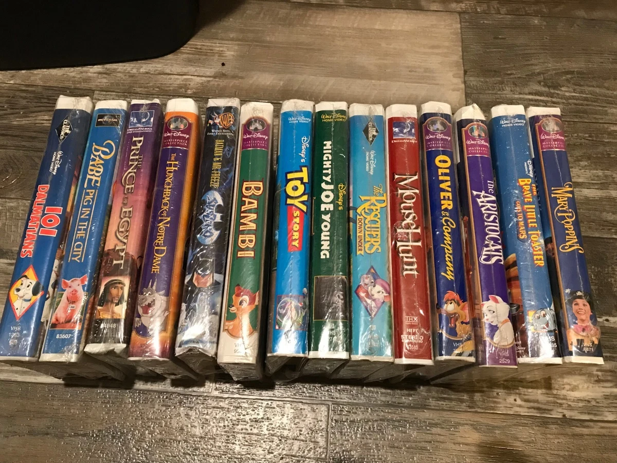 Disney Vhs Tapes