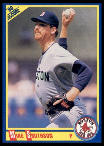 1990 Score #512 Mike Smithson Boston Red Sox Baseball Card | eBay