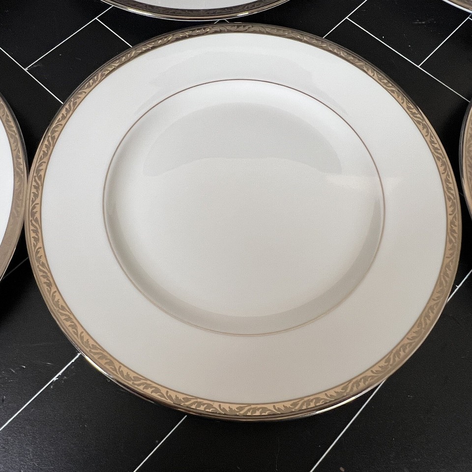 Set of 6 LENOX Landmark Platinum Millennium Edition Dinner Plate 10.75 ...