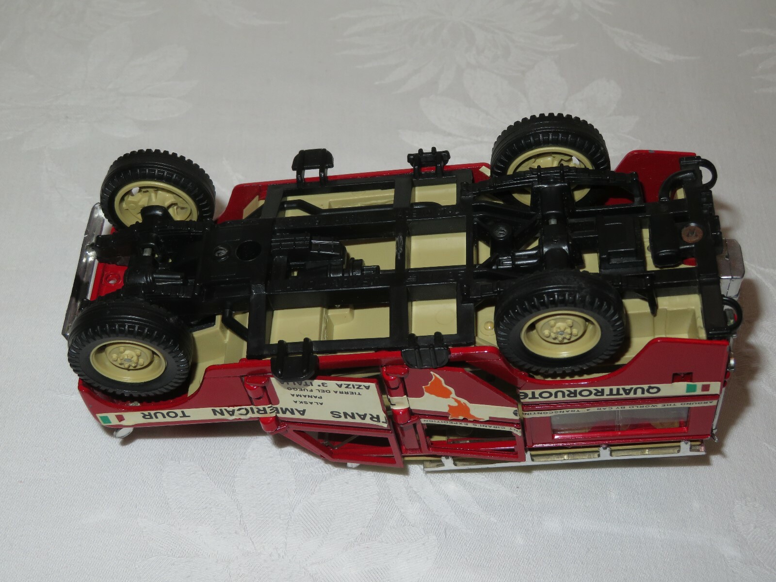 Polistil S 49 Land-Rover Landrover 1/25 rot Rarität 9/77 | eBay.de