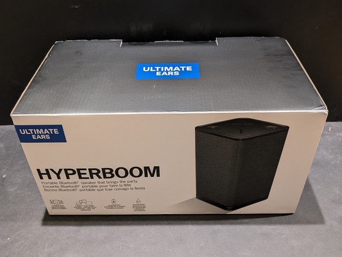 Logitech - Ultimate Ears - Hyperboom Portable Bluetooth Speaker New ...