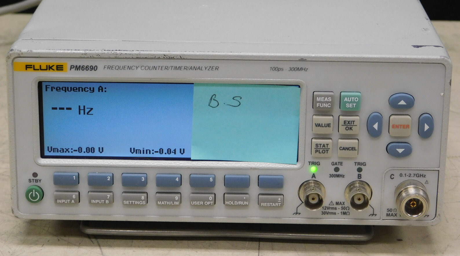 Fluke PM6690 Frequency Counter/Time/Analyzer #1 w/OCXO & 2.7GHz input ...