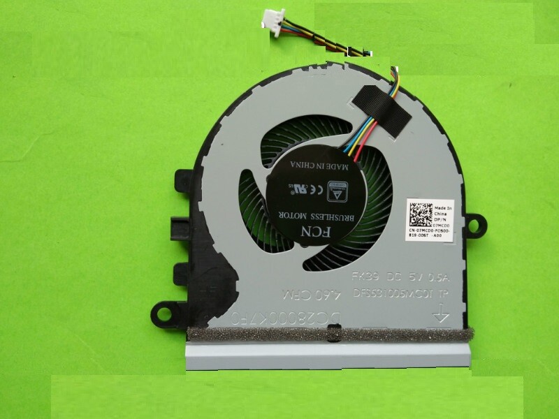 Original for Dell Inspiron 15-5570 P75f Series CPU Cooling Fan 07MCD0 ...