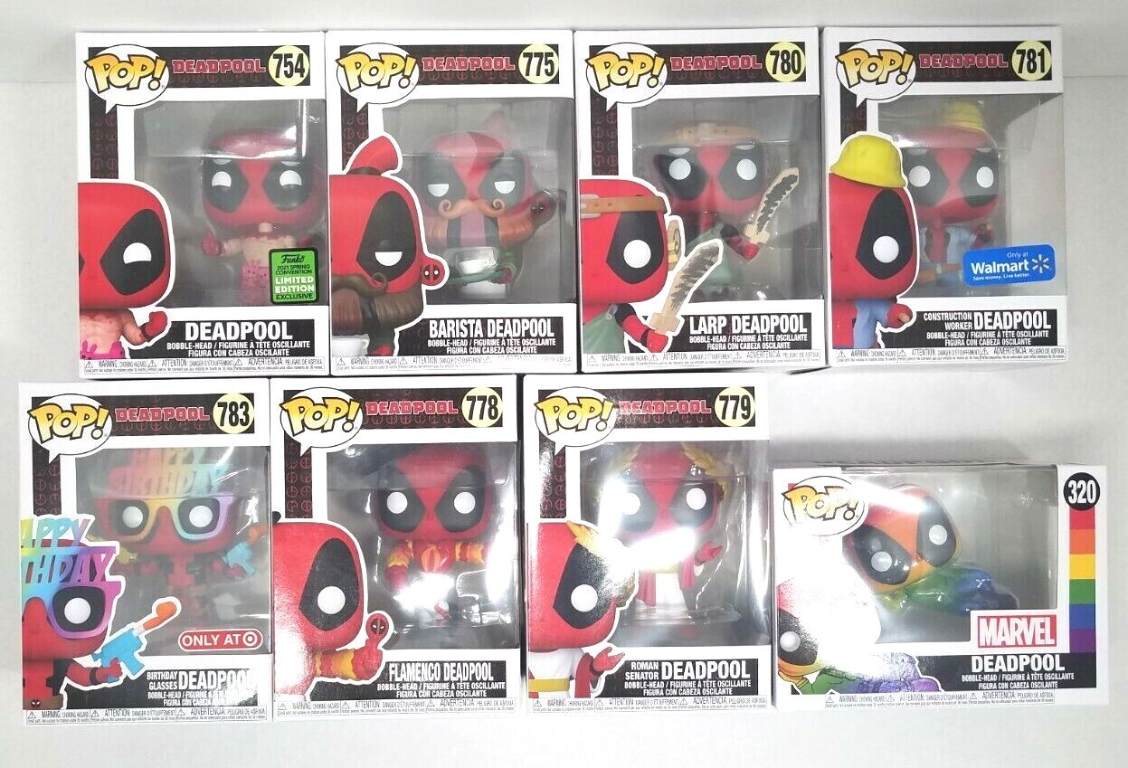 Funko PoP Marvel DEADPOOL Pride, 30 Nerdy Years YOU PICK/CHOOSE | eBay