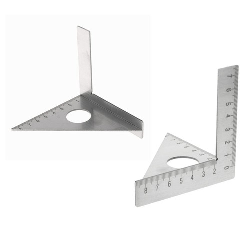 Square Universal Angle Ruler L-Shaped Measuring Tool L-square Stainless ...