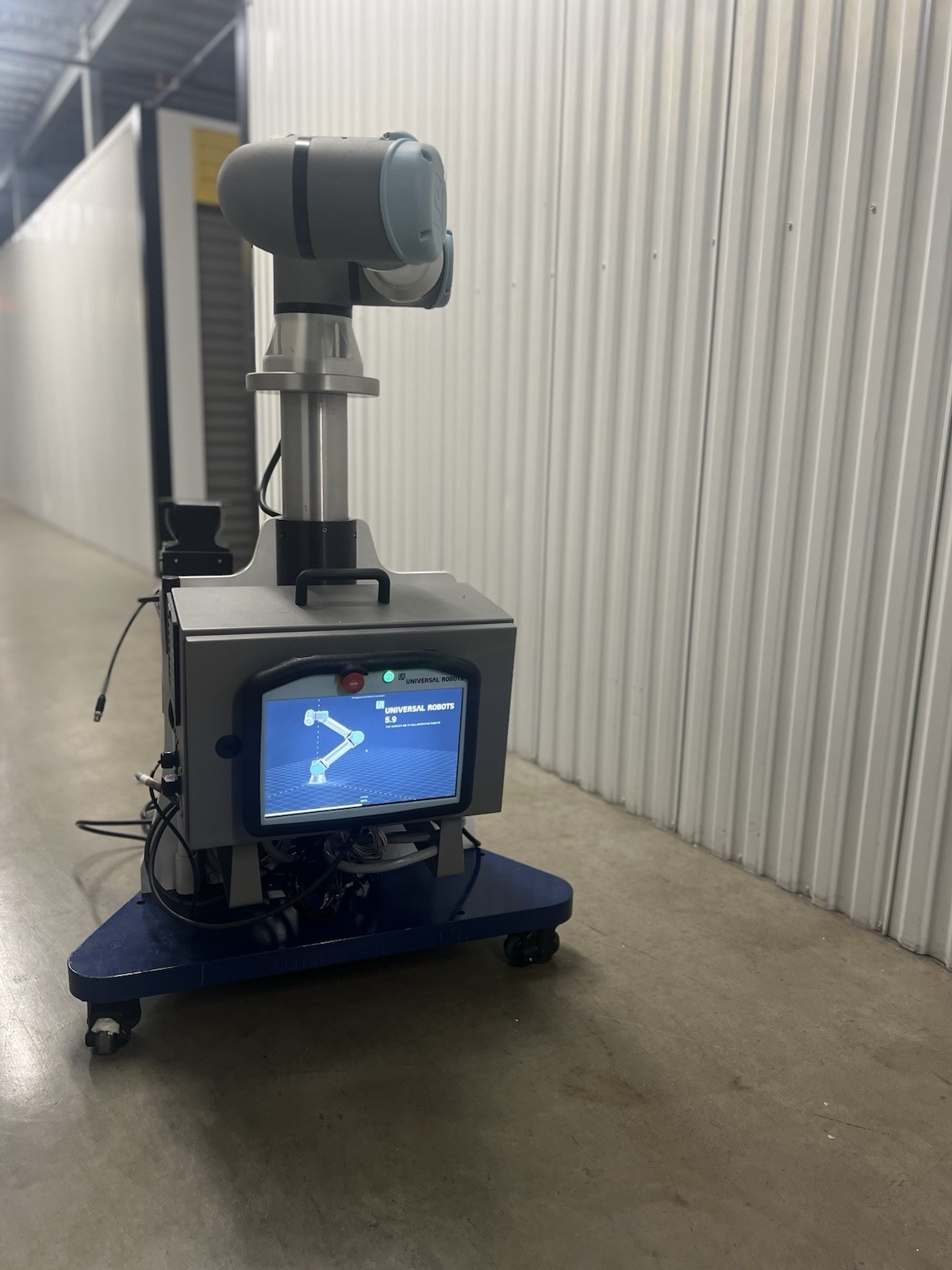 Universal Robots Stand Pedestal Mount Mobile Heavy Duty Pedestal UR5e ...