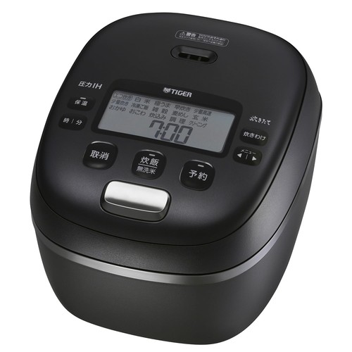 Tiger Thermos (Tiger) Rice Cooker 5.5 Cups Pressure Ih Type Bubble Fir ...