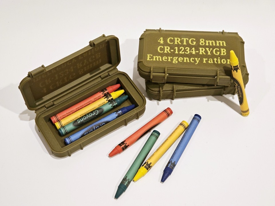Crayon Eater USMC tactical Ammo Case Gag Funny Gift Marine Corps | eBay