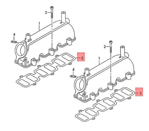 Genuine AUDI VW SKODA A4 Avant S4 quattro Cabrio A6 allroad Seal ...