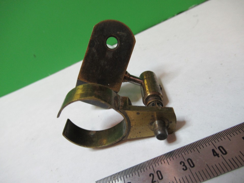 ANTIQUE BRASS NACHET PARIS PROJECTION PRISM ASSEMBLY MICROSCOPE PART X2 ...