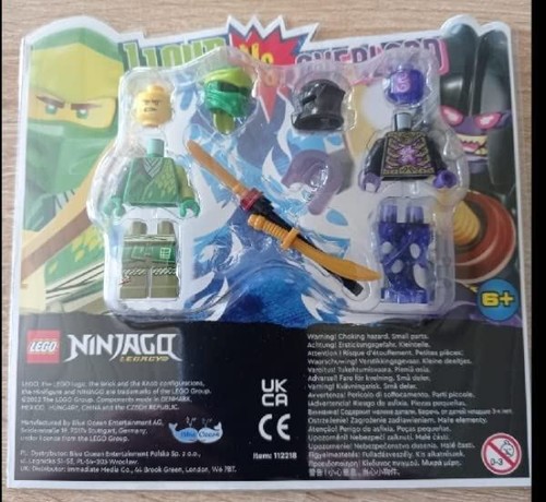 LEGO Ninjago Lloyd vs Overlord Minifigure Blister Pack Set 112218 | eBay