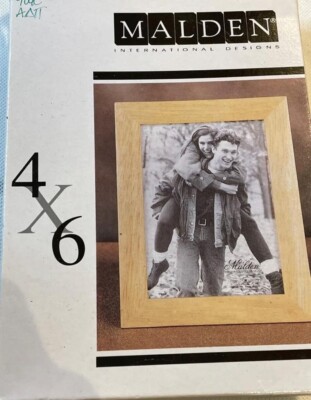 Malden Modern Solid Wood Alpha Delta Pi 4x6 Picture Frame | eBay