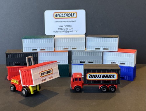 MATCHBOX CONVOY AND SUPERFAST SCALE SEA CONTAINERS X 20 - 3D Printed ...