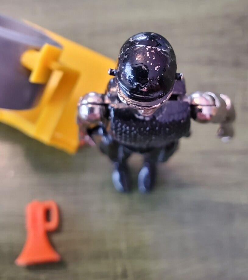 Metal Man Zylmex Zee Toys Sgt. Silver Policeman w/ Search light and ...