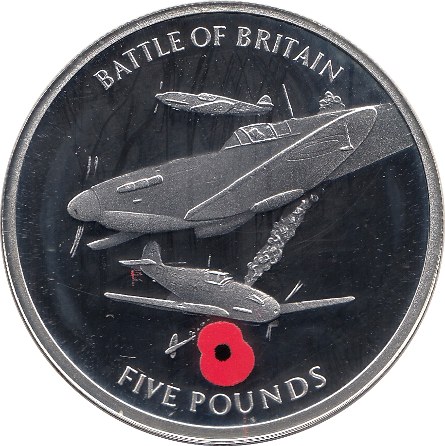2004 Silver Proof Battle of Britain Gibraltar £5 Coin | eBay UK