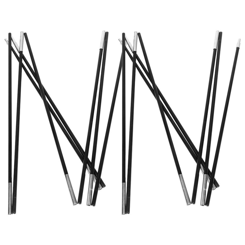 2 Pcs Tarp Tent Poles Replacement Parts Camping Support Rod Beach | eBay UK