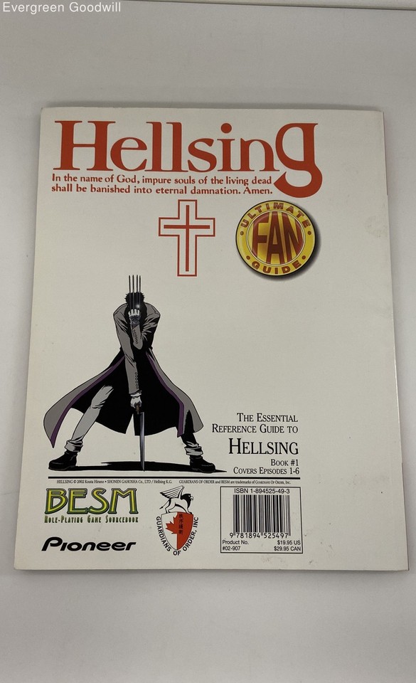 Hellsing: Ultimate Fan Guide | eBay