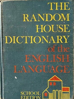 Random House Dictionary of the English Language - Vintage 1971 ...