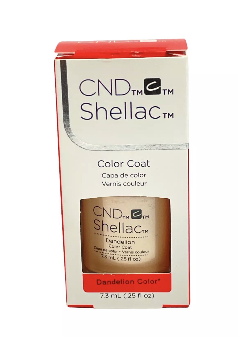 CND Shellac GEL Nail Polish Flora & Fauna Collection Peach Dandelion ...