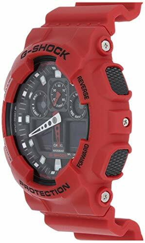 Montre CASIO G-SHOCK GA-100B-4A Rouge Pour Homme Dans La Boîte Du JAPON ...