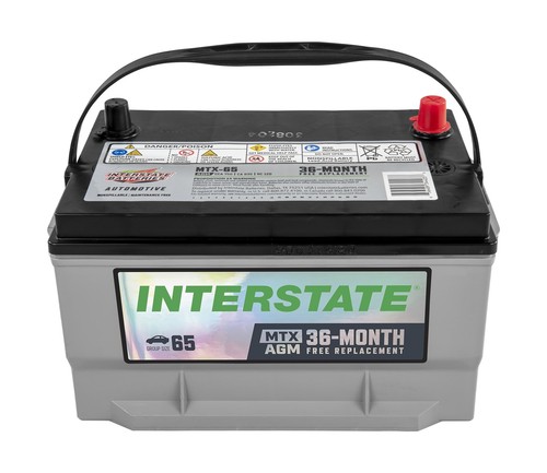 Interstate Batteries Automotive Battery 12V 68Ah (Group Size 65) 750CCA ...