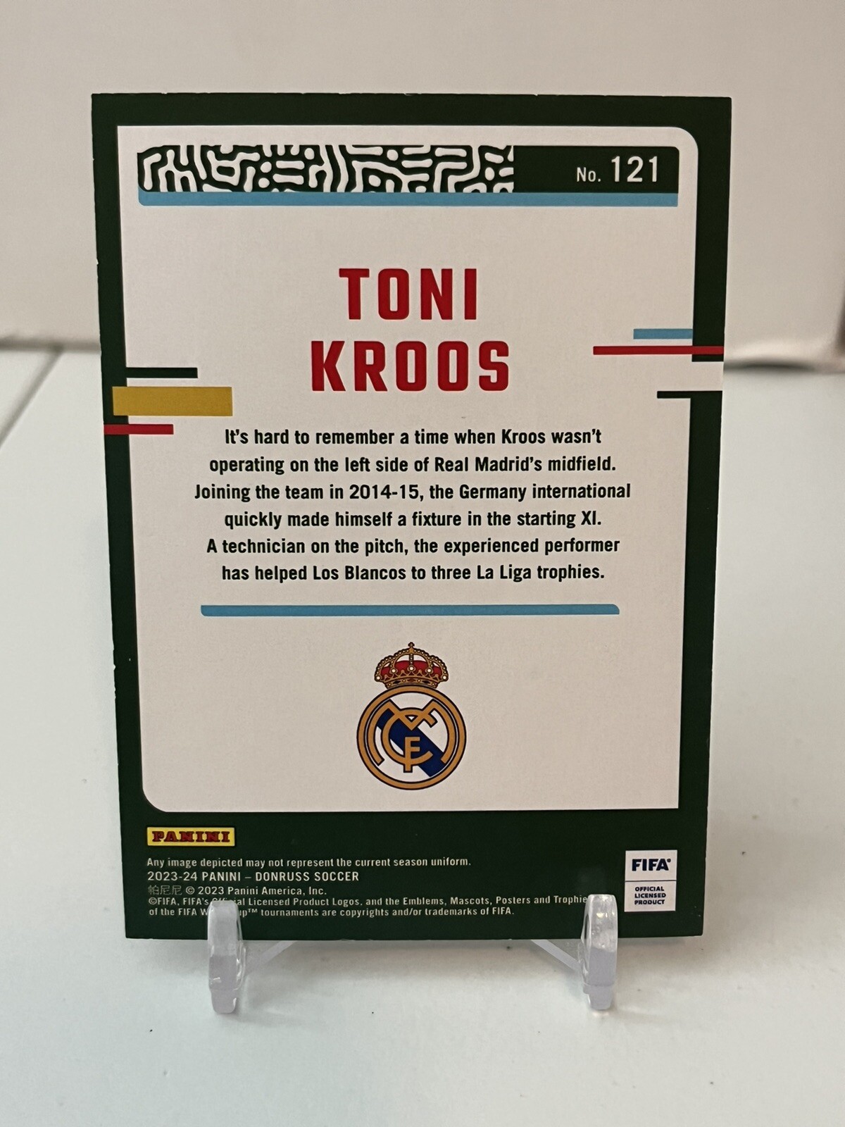 Toni Kroos Real Madrid Silver #121 2023-24 Donruss FIFA | eBay