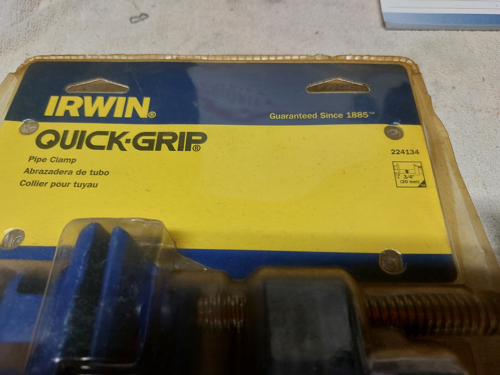 IRWIN 224134 3/4" PIPE CLAMP - NEW IN PACKAGE - MADE IN CHINA | eBay